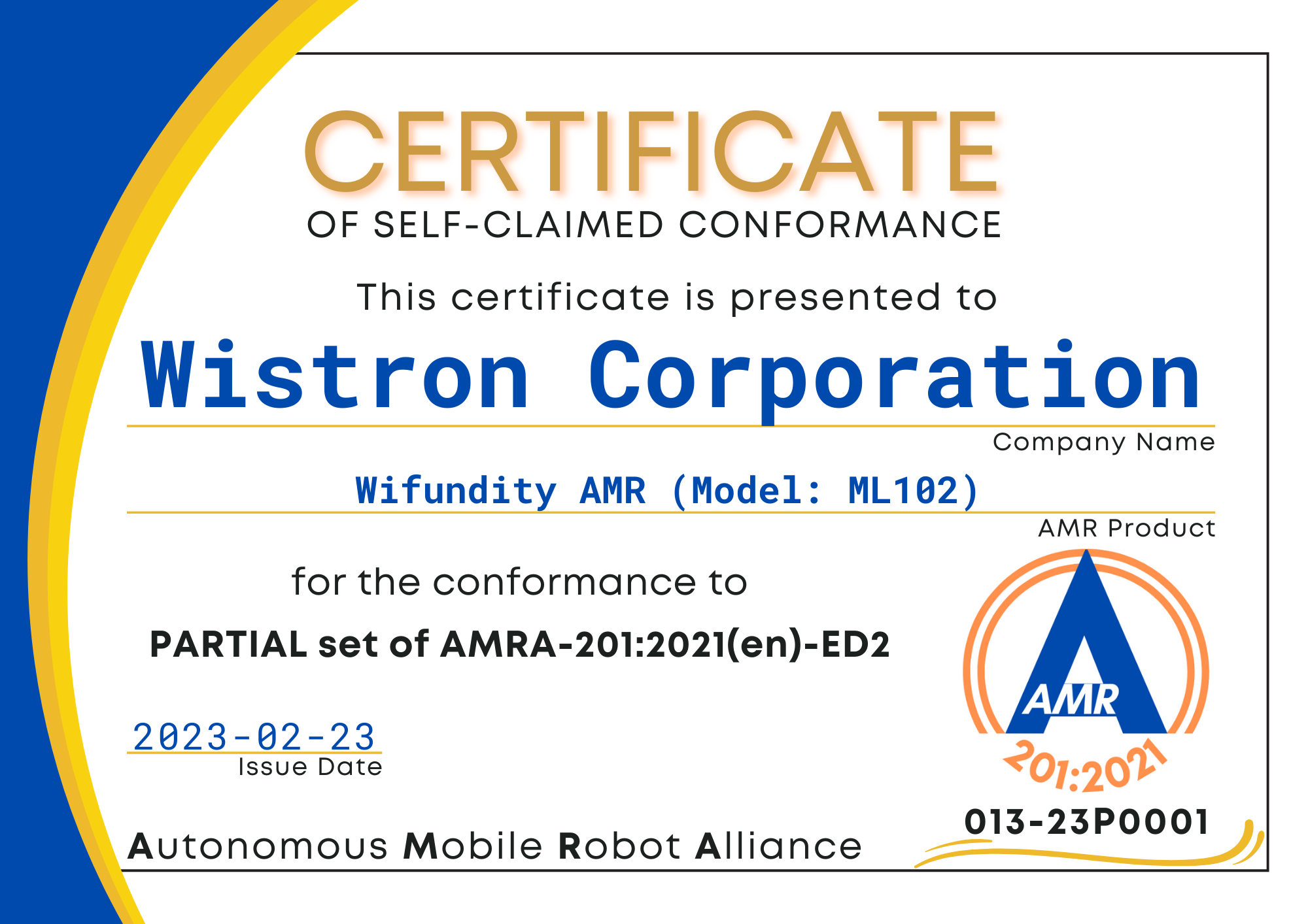 Conforming Products – AMRA